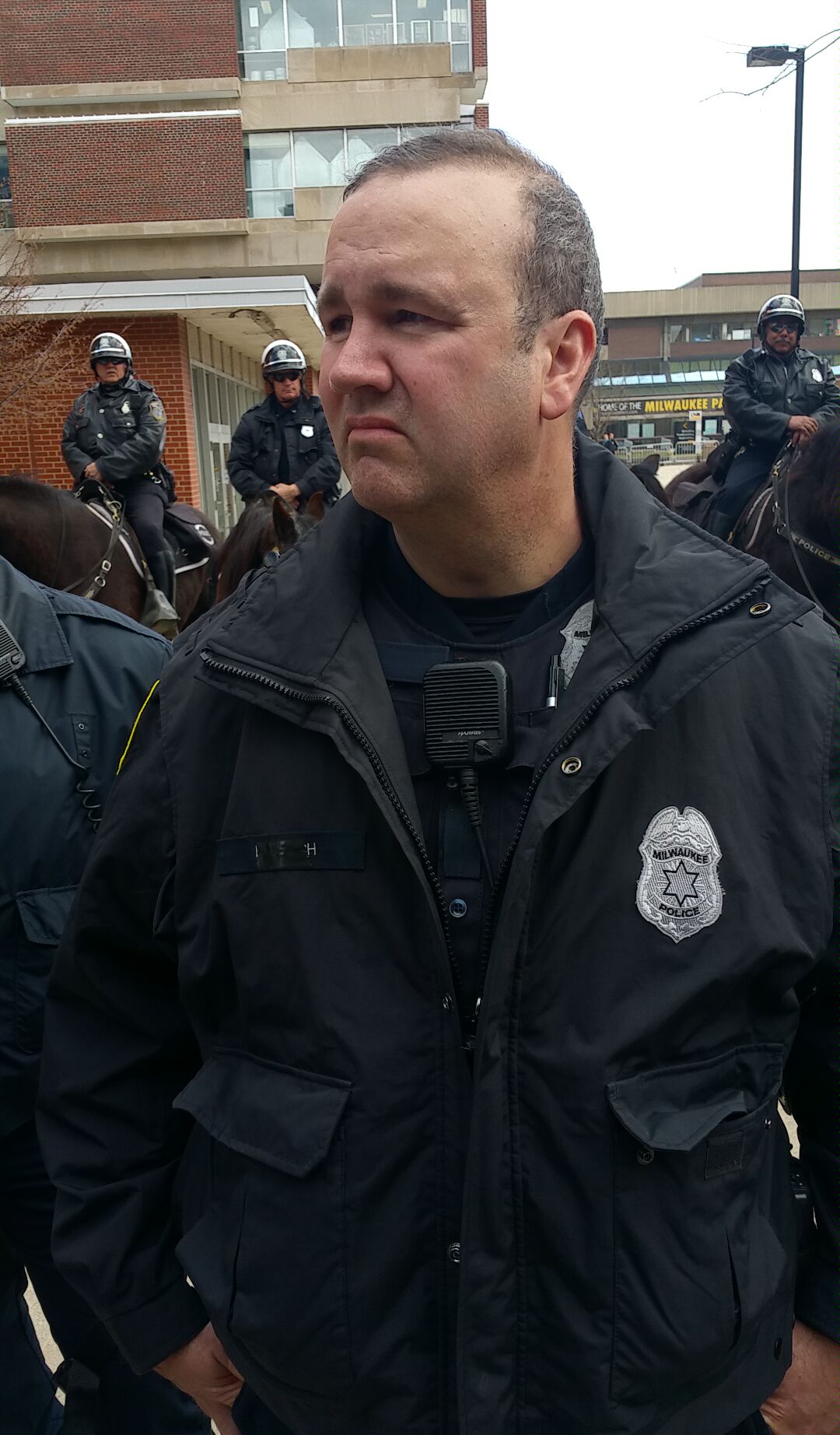 Milwaukee Police Dept Covered Nametags at Protest - ACLU of Wisconsin