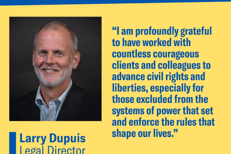 ACLU of Wisconsin Announces Forthcoming Departure of Legal Director ...
